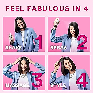 Batiste Dry Shampoo, Dark & Deep Brown 6.73 oz (Pack of 3)