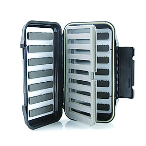 Maxcatch Waterproof Fly Box For Fly Fishing Streamer Flies Swing Leaf Center