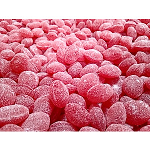 Claeys Wild Cherry Bulk Sanded Candy Drops - 2 lbs of Fresh Delicious Candy