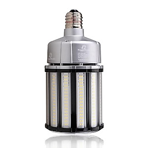 RuggedGrade 100 Watt E39 LED Corn Bulb - Aries III Series - 13,400 Lumens - 4000K - DLC 5.1 - Fanless 6KV Surge