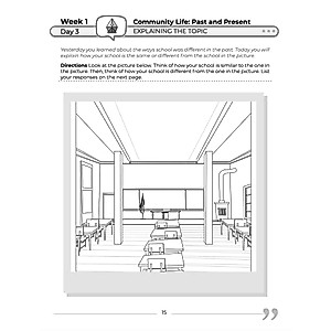 1st Grade Social Studies: Daily Practice Workbook | 20 Weeks of Fun Activities | History | Civic and Government | Geography | Economics | + Video ... Each Question (Social Studies by ArgoPrep)
