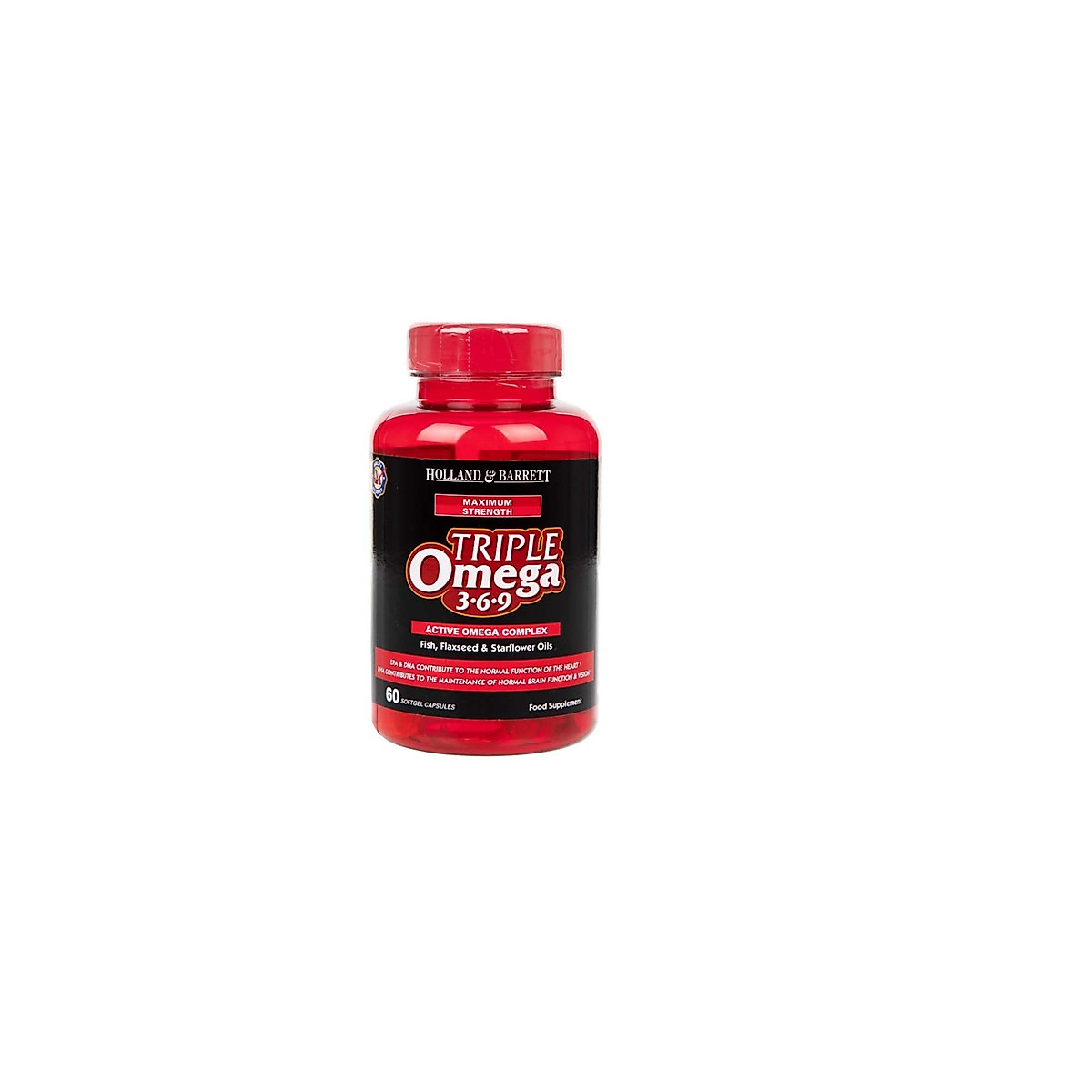 Holland & Barrett Maximum Strength Triple Omega 369 Capsules