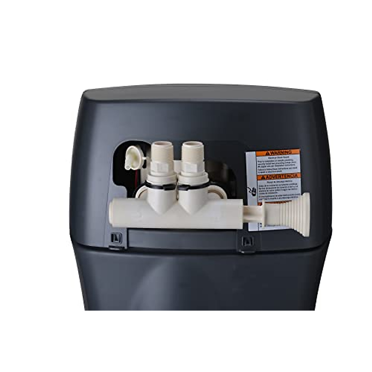 Whirlpool WHESFC Pro Series – Softener/Whole Home Filter Hybrid, Gray & WHELJ1 Central Water Filtration System, White