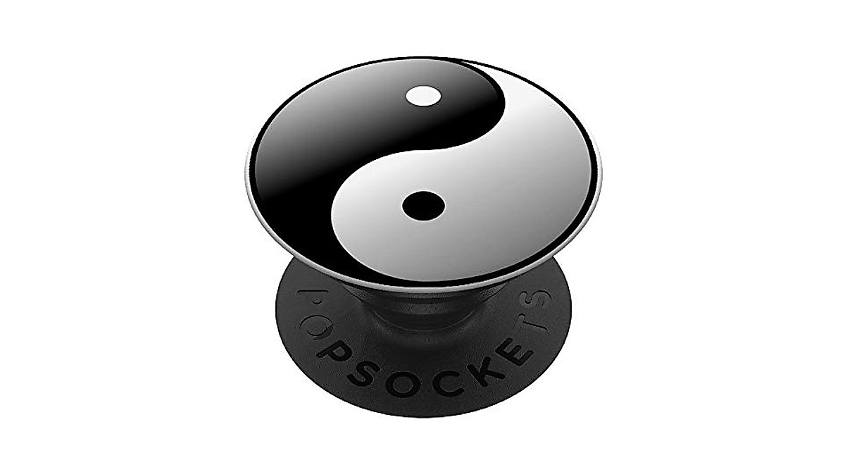 Yin Yang PopGrip for Yoga & Meditation - Cool Phone Accessory