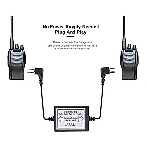 K-head Repeater Box, RPT-2K Relay Walkie Talkie K-head Two Way Radio Repeater Box for Baofeng UV-5R DM-5R GT-3TP Radio