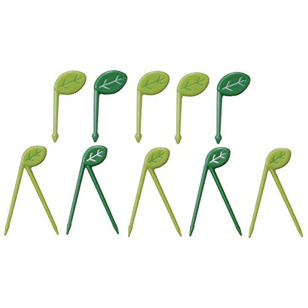 Torune Food Picks Bento Lunch Accessories Leaf Series (Leaf 1)