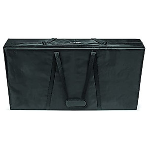 Cornhole Solutions Tournament Grade Cornhole Set - Includes Two 4'x2' Regulation Baltic Birch Cornhole Boards, 8 REC Cornhole Bags, and Carrying Case (Bowling, Red & Grey)