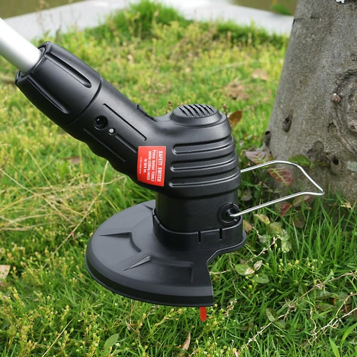 Electric Grass Trimmer Cordless Weed Eater Weed Wacker Waterproof Grass Cutter Machine Electric Lawn Trimmer Garden Tools - (Color: Trimmer)