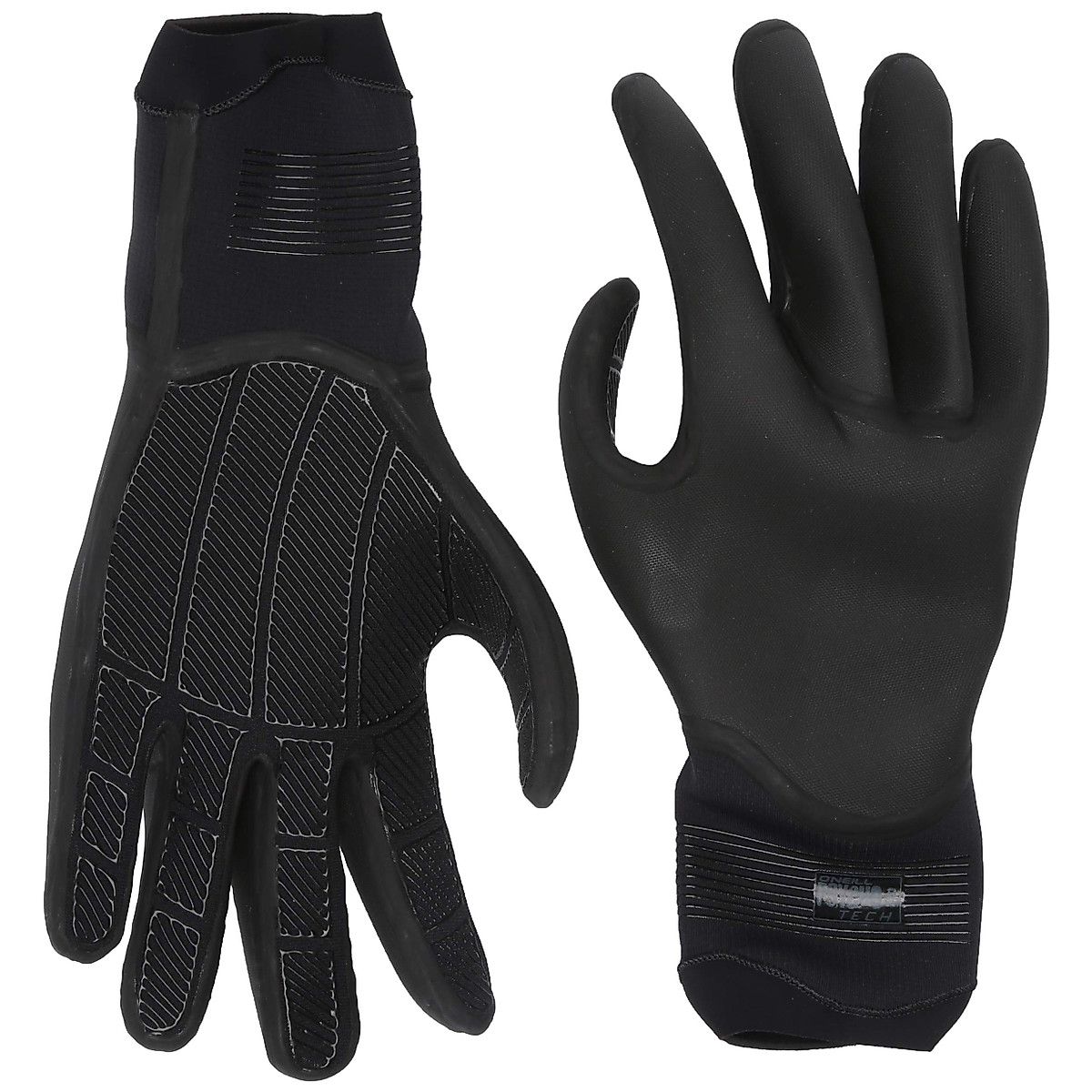 O'Neill Psycho Tech 3mm Gloves, Black, XX-Small