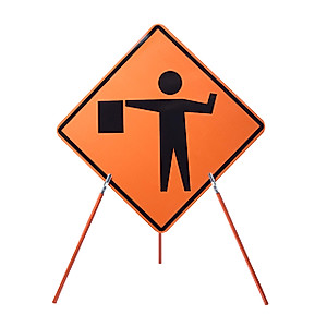 E-55 Economy Tripod Stand for Rigid & Roll-Up Signs