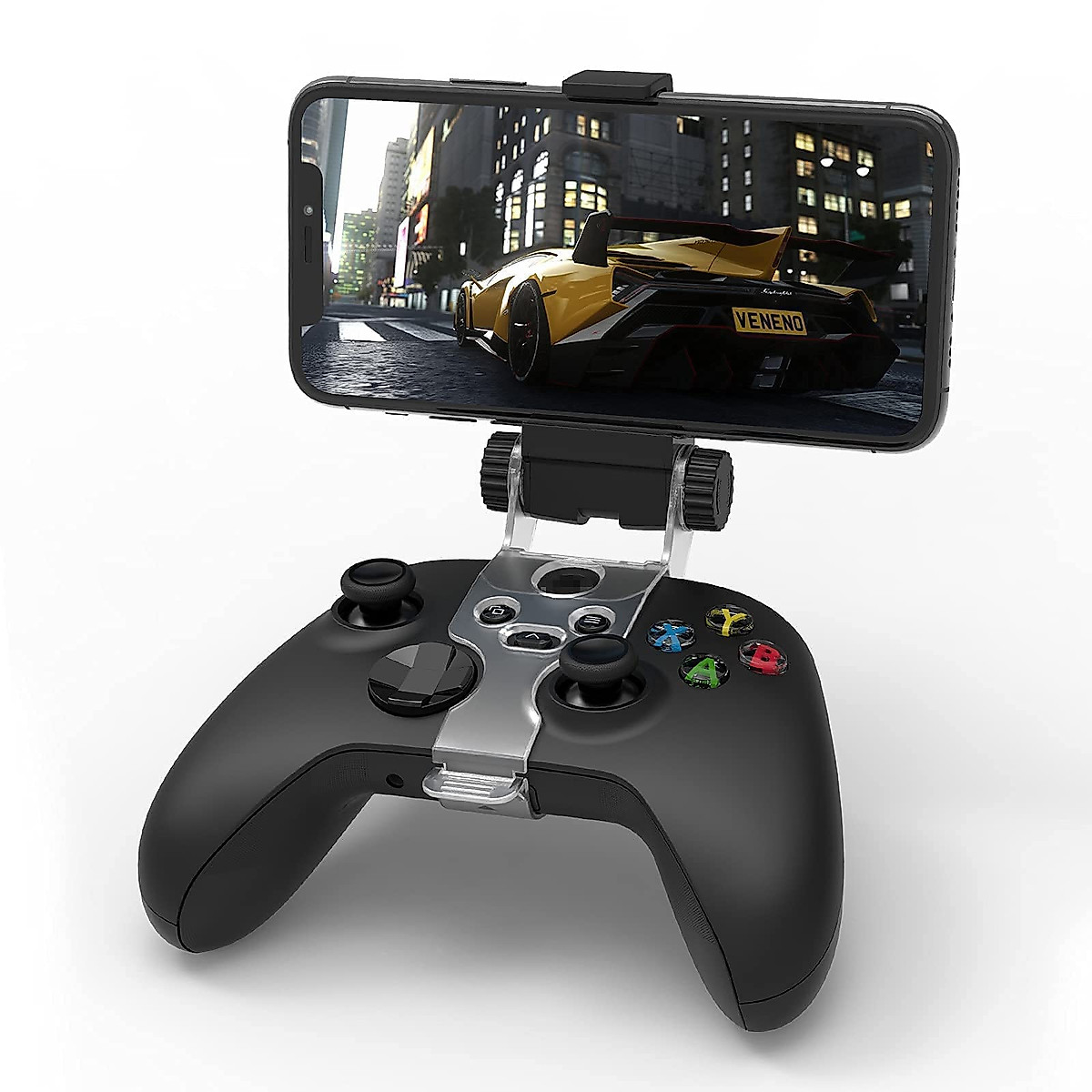 MENEEA Charging Stand with Cooling Fan, Controller Phone Foldable Clamp Holder for Xbox-Series X