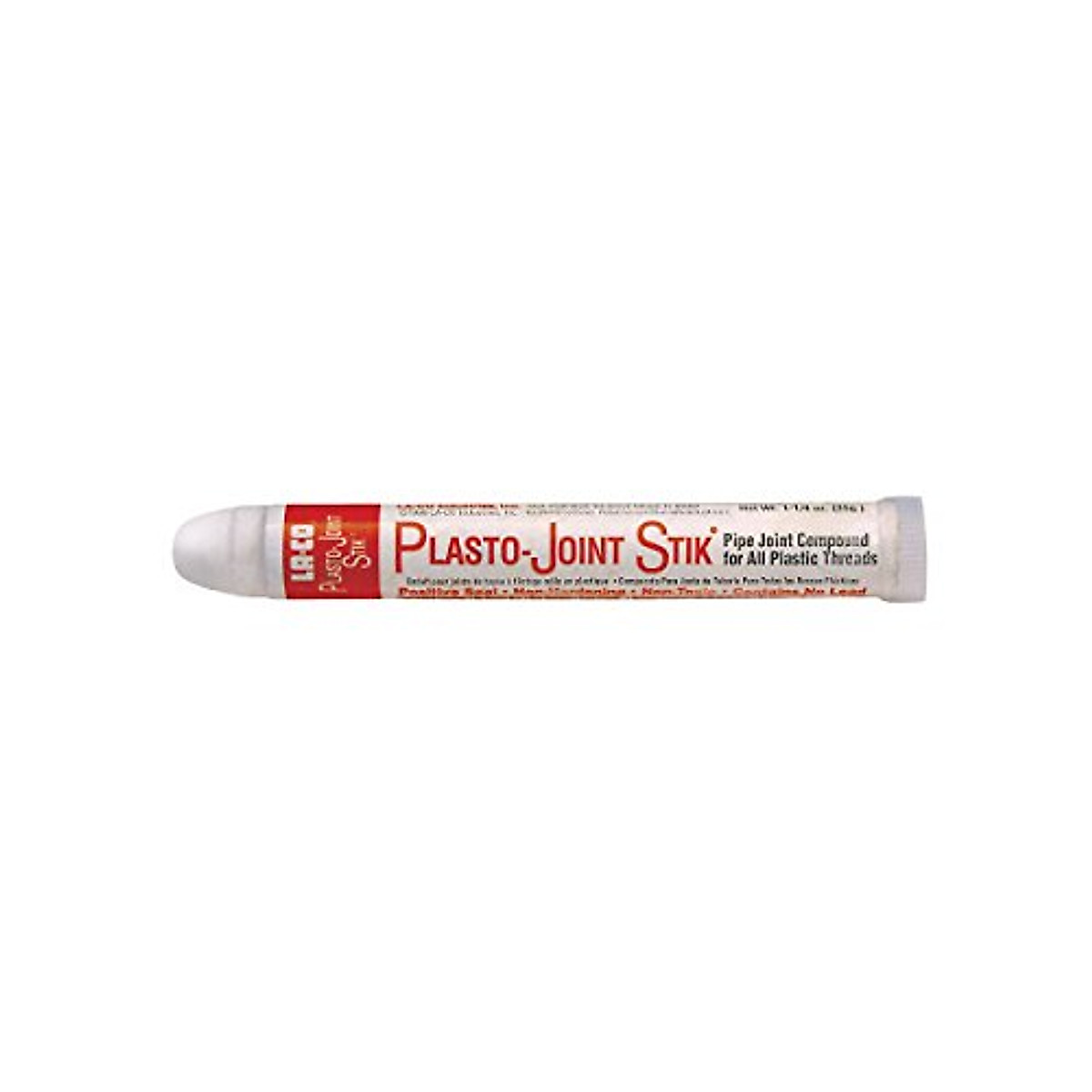 La-Co-11775 LA-CO Plasto-Joint Stik Plastic Thread Sealant Stick, 250 Degree F Temperature, 1-1/4 oz
