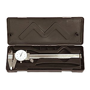 HFS (R) 0-6“ Stainless Steel 4 Way Dial Caliper .001" Shock Proof