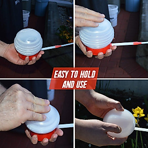 ASPECTEK Safe and Practical Insect and Ant Killer Powder Sprayer,Powder Duster with Extension Nozzle