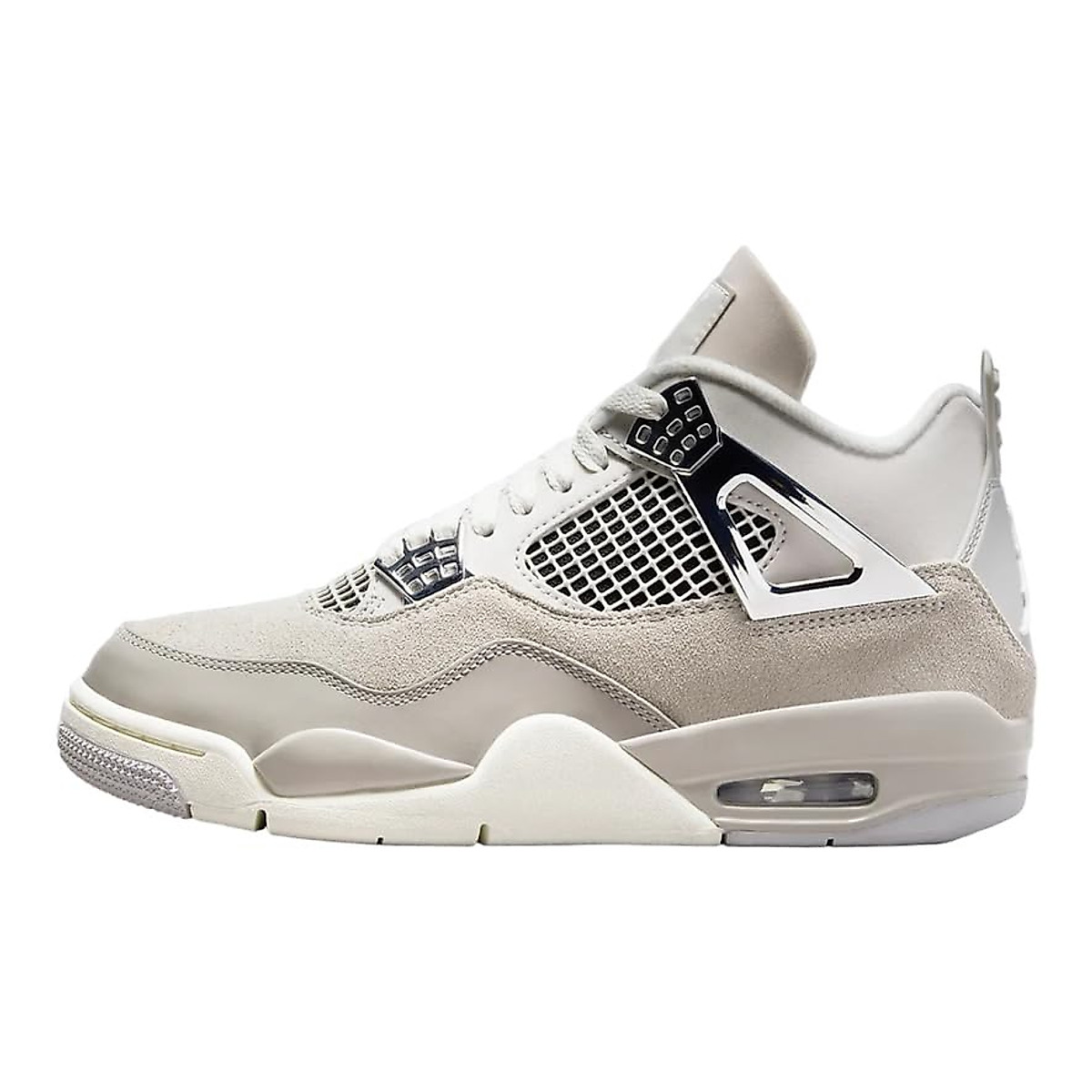 Jordan Air 4 Retro Women's LT Iron Ore/Sail-Neutral Grey AQ9129-001 9.5