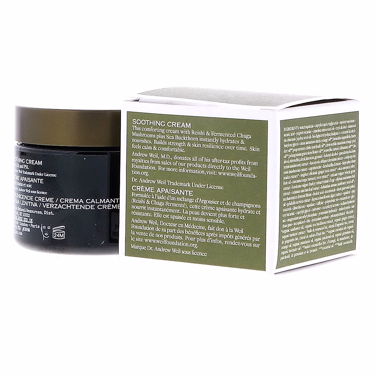 Origins Mega-Mushroom Skin Relief Soothing Face Cream, 1.7 Ounce (1375831)