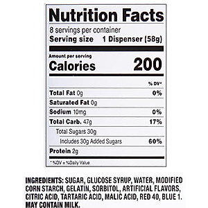 Push Pop Pop-Its Gummy Candy - 8 Count Gummy Candy With Fun, Portable Containers - Fruity Delicious Flavors - Party Favors & Party Candy for Kids - Bulk Assortment of Sweet Gummy Candy