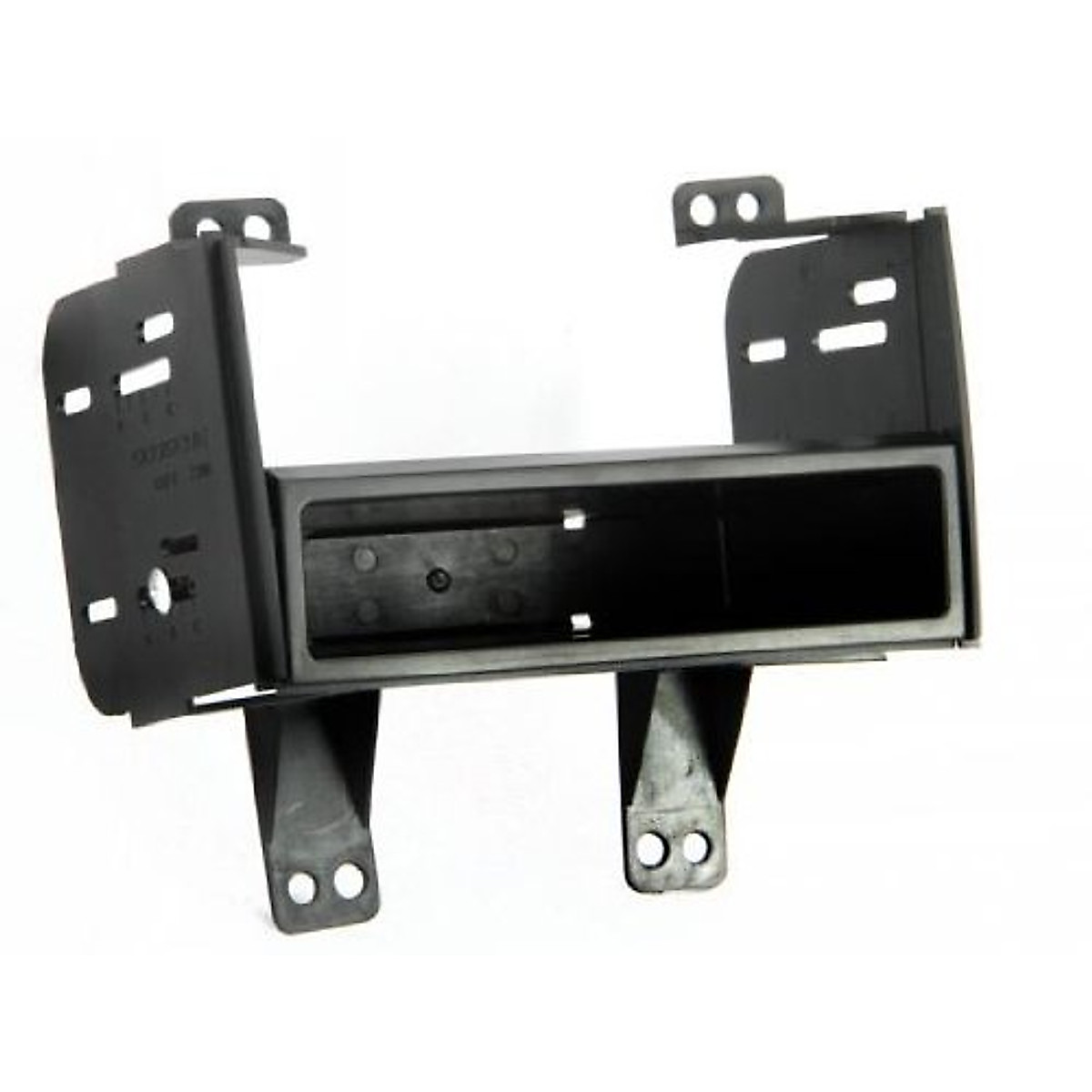 Scosche NN1670B Compatible with 2011 Nissan Rogue / 2011-13 Rogue w/Nav. ISO Double DIN & DIN+Pocket Dash Kit Black