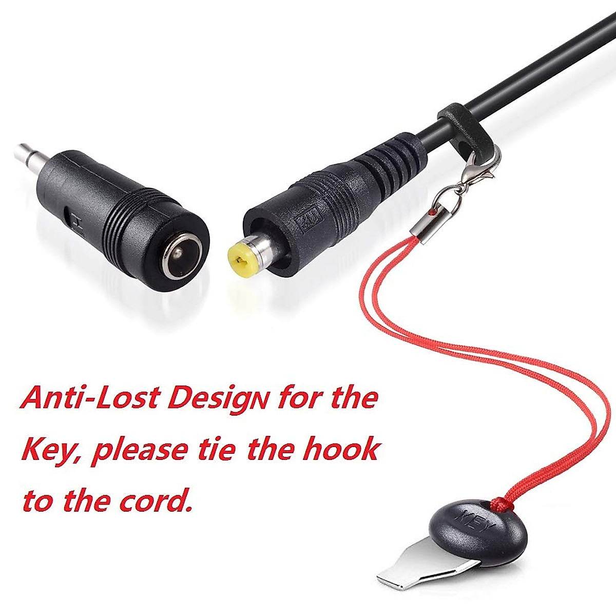 SoulBay 12W Universal AC Adapter 3V 4.5V 5V 6V 7.5V 9V 12V Switching DC Power Supply Charger Cord with 8 Tips for 3-12V Household Electronics - 1A Max