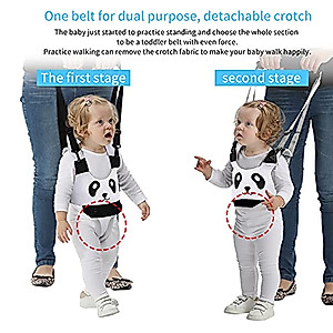 Baby Toddler Sling, Handheld Child Walker Assistant-Toddler Baby Walker Sling Assist Belt, to Help Babies Walk,Breathable Help Stand Up&Walk Learning Helper for 7-24 Month Infant Activity。