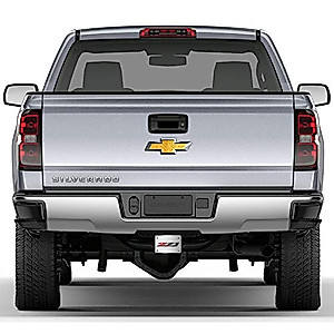 iPick Image Made for Chevrolet Z71 Off Road 3D Logo Brush Billet Aluminum 2 inch Tow Hitch Cover
