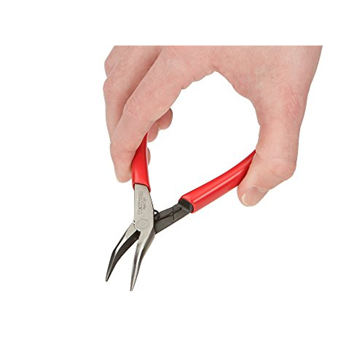 TEKTON Mini Bent Long Nose Pliers | PMN11301
