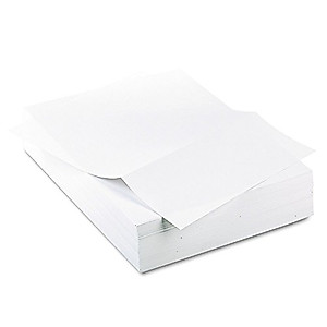 PrintWorks Professional 3 1/2" Perforated Paper, 500 Sheets, 20 lb, White (04128)