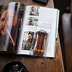 APQ Cigar Bags 3 x 10, Pack of 100 Clear Plastic Bags for Cigars Storage, Waterproof 2 Mil Plastic Bags, Polyethylene Cigar Bag with Secure Zipper, Resealable Plastic Bags, Odorless Small Zipper Bags