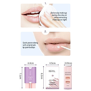 alkcam Lip Plumping, Natural Plumping And Lip Care Serum, Plumping Lip Enhancer, Lip Mask, Beautiful Plumping, Moisturizing And Reducing Fine Lines, Day And Night (A) (Upgraded style)