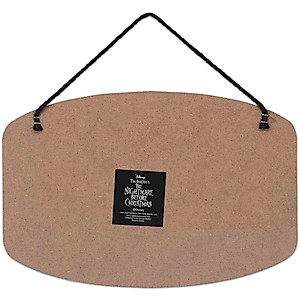 Disney The Nightmare Before Christmas Every Day is Halloween Hanging Wood Wall Decor - Fun Zero Sign for Home Decorating