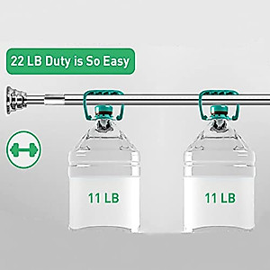 Adhesive Shower Curtain Rod Holder, 2 Pack, White No Drilling Tension Rod Mount brackets Shower Rod Mount Retainer Wall Mount Holder for Curtain Rod for Bathroom Wall