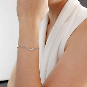 DHQH Bridesmaids Gift Set of 6 or 4 Bridesmaid Bracelet 18K Gold Plated Knot Bracelet I Couldn’t Tie a Knot Without You Wedding Bridesmaid Proposal Bracelets Jewelry Gifts for Women