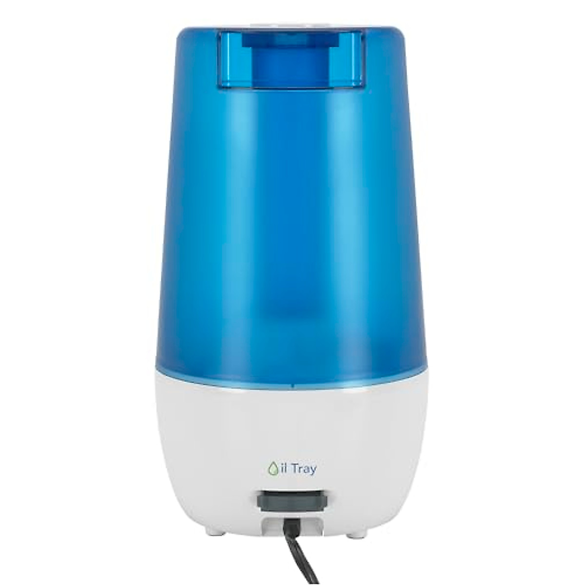PureGuardian H965AR Ultrasonic Cool Mist Humidifier, 70 Hrs. Run Time, 1 Gal. Tank Capacity, 320 Sq. Ft. Coverage, Small Rooms, Filter Free, Silver Clean Treated Tank, Includes Essential Oil Tray