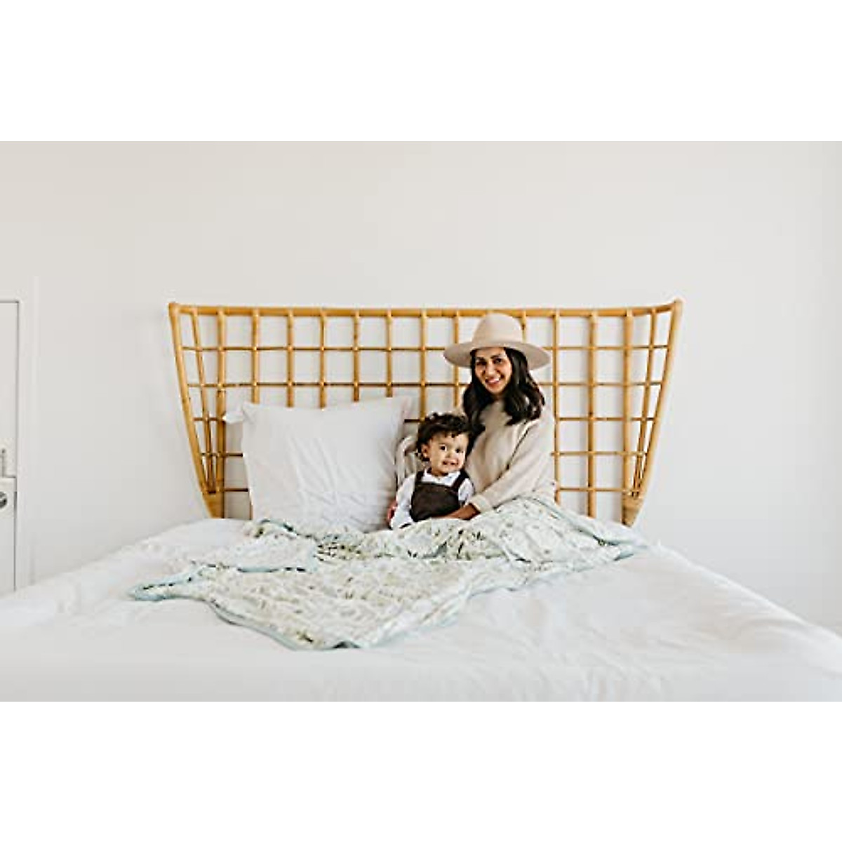 Copper Pearl Jumbo Premium Knit 3 Layer Stretchy Throw Blanket Rex