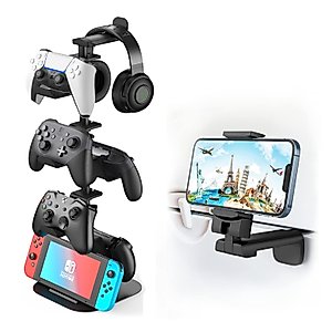 MiiKARE Travel Phone Holder & Adjustsable Controller Holder