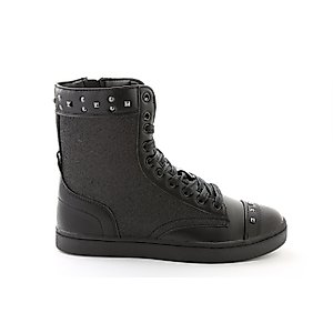 Pastry Military Glitz Adult Dance Sneaker, Black/Black, Size 6.5