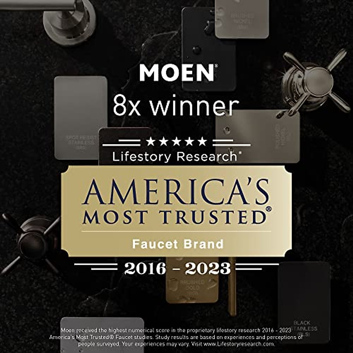 Moen Align Matte Black M-CORE 3-Series 2-Handle Shower Faucet Trim (Valve Required), UT3290BL