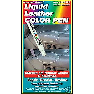 Liquid Leather Color Pen- Red Pen