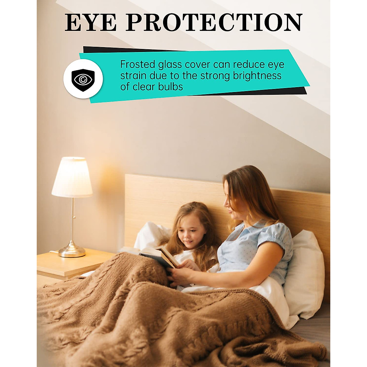 AMDTU E12 LED Bulb, Frosted Chandelier Light Bulbs 2700K Soft Warm White, 40W Type B Candelabra Light Bulbs Small Base, Dimmable, 2 Pack