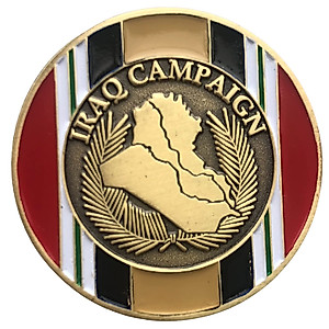 United States Military Iraq Campaign for Service in Iraq Challenge Coin