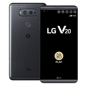 LG V20 H910a 64GB 5.7" IPS LCD Display Android Smartphone w/ Dual Rear Cameras (16MP+8MP) - Carrier Unlocked for all GSM Carriers Worldwide (Titan Gray)