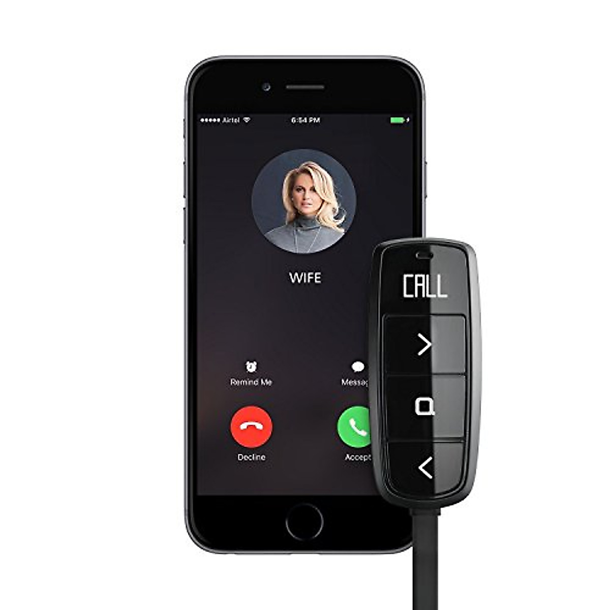 nonda ZUS Universal HD Car Audio Adapter, All Compatible Music Adapter, Wireless in-Car Bluetooth FM Transmitter Radio Adapter, True Wireless Stereo, 3.5mm AUX Cable, USB Port, Hands-Free Calls