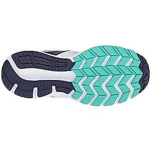 Saucony Women's Cohesion 11 Running Shoe, White/Teal, 8 Medium US