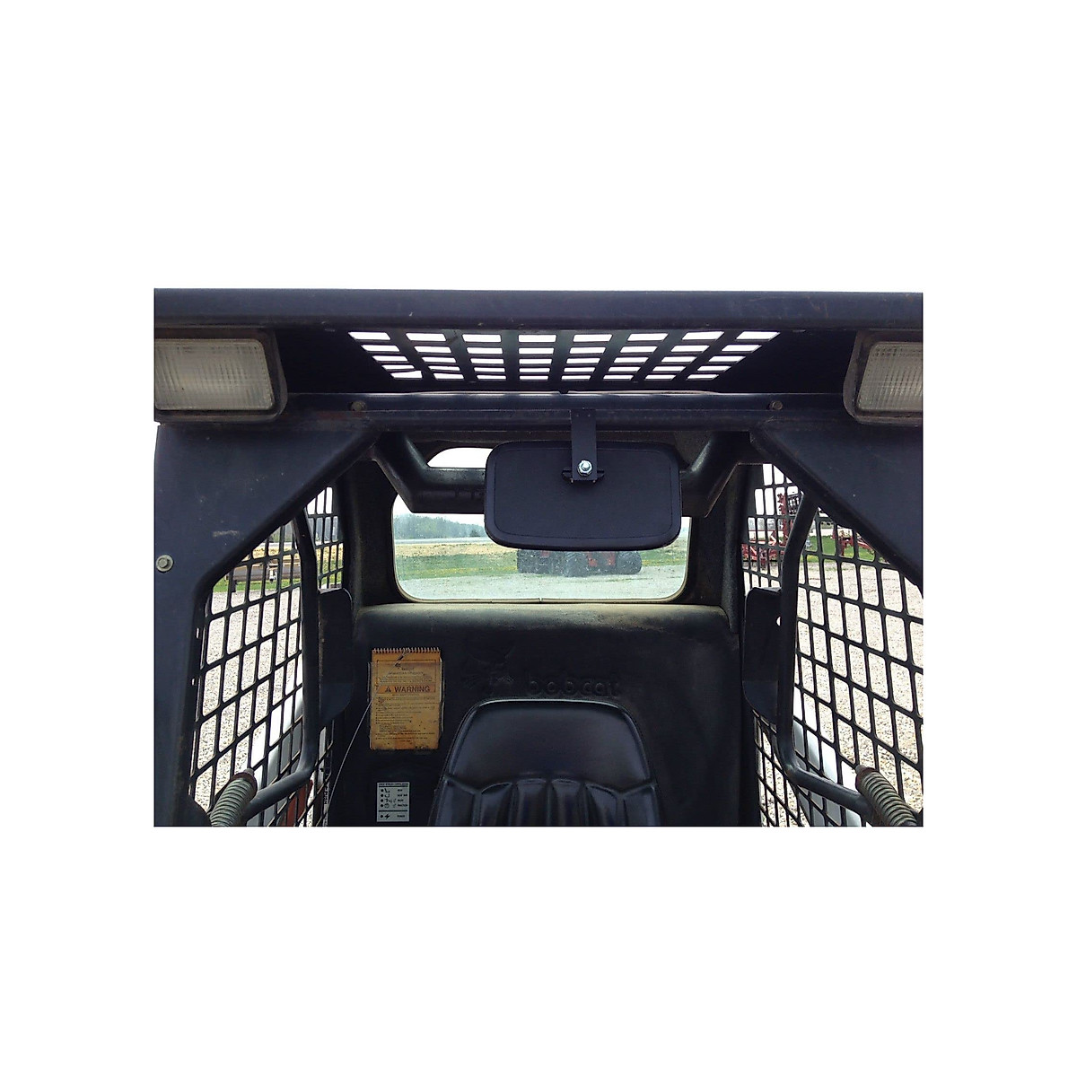PartsDoc Universal Rearview Mirror for Skid Steer Such as forCase BobCatt forMustang Catt SS100