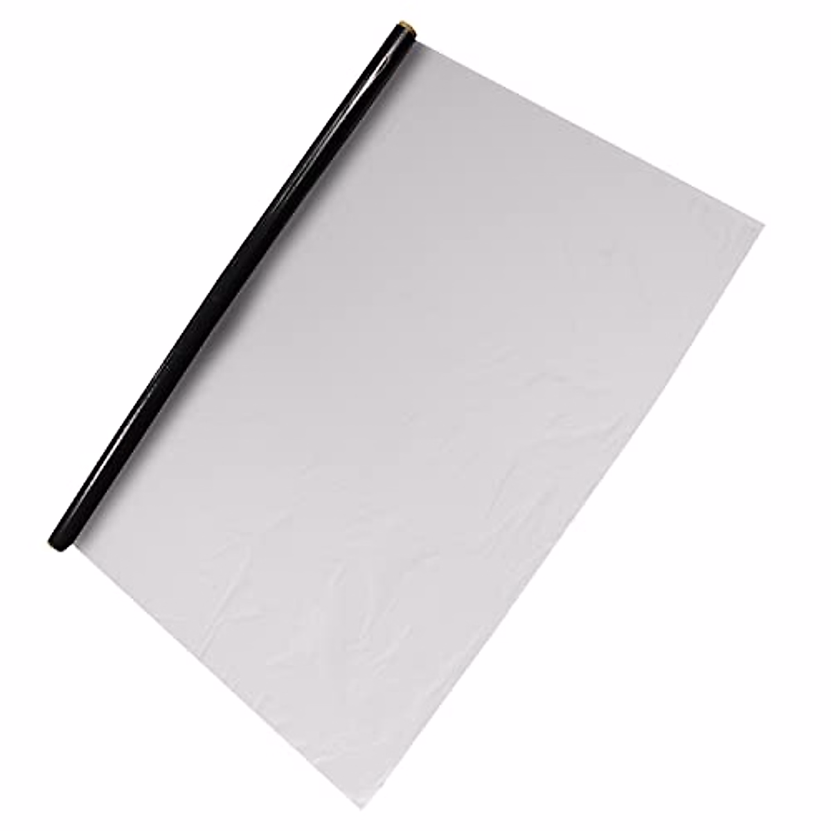 TEXALAN 4 * 600 FT LLDPE Black on Silver Plastic Mulch 1 Mil Embossed for Garden, Crops, Fruits