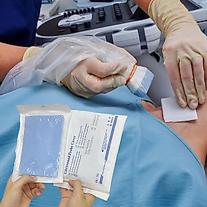 Ultrasound Probe Cover - Latex-Free Sterile Disposable Clear, 6" x 48", Individual Packaging (25 Pcs/Package)