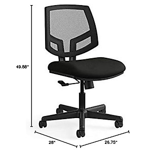 HON HON5715GA10T Volt Mesh Back Task Stool Chair, in Black (H5715)