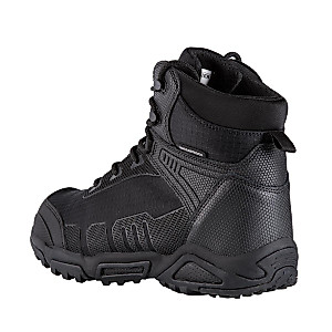 FREE SOLDIER Men's Waterproof Hiking Boots Lightweight Work Boots Military Tactical Boots Durable Combat Boots(Black 9w)