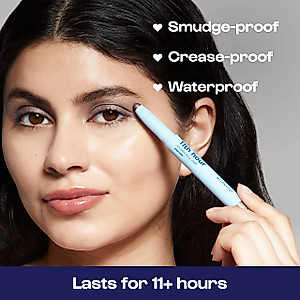 ALLEYOOP 11th Hour Cream Eye Shadow Sticks - Charcolit (Shimmer) - Award-winning Eyeshadow Stick - Smudge-Proof and Crease Proof for Over 11 Hours - Easy-To-Apply and Compact for Travel, 0.05 Oz