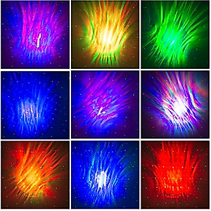 LedMall Moving Vivid Laser Firefly Star Lights with Aurora Effects Garden Decorative and Christmas Lights